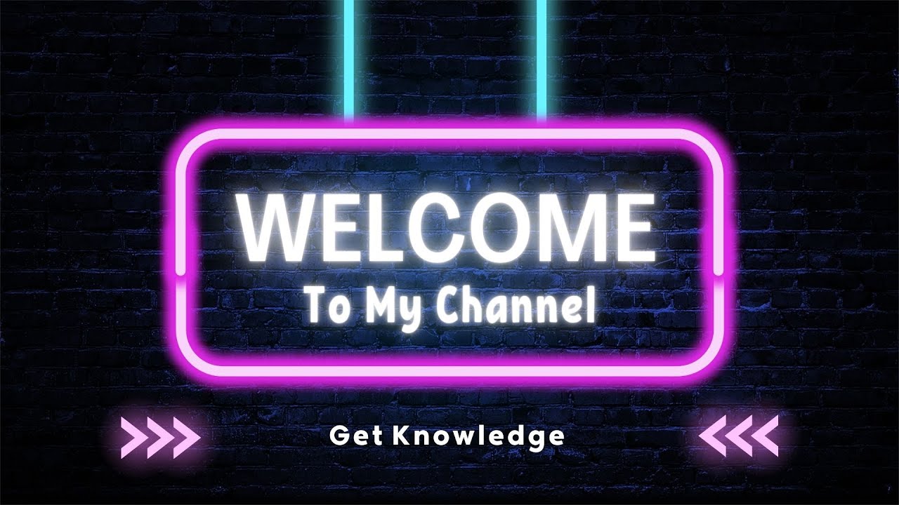 Channel Intro | Like | Share | Subscribe | Get Knowledge - YouTube