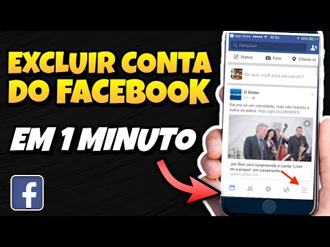 Como EXCLUIR Conta do Facebook DEFINITIVAMENTE | Passo a Passo | ATUALIZADO