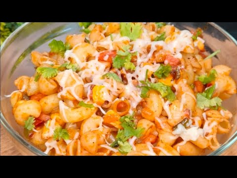 INDIAN & ITALIAN STYLE MACRONI 😋🧑‍🍳|| cheese macroni 🧀 breakfast ...