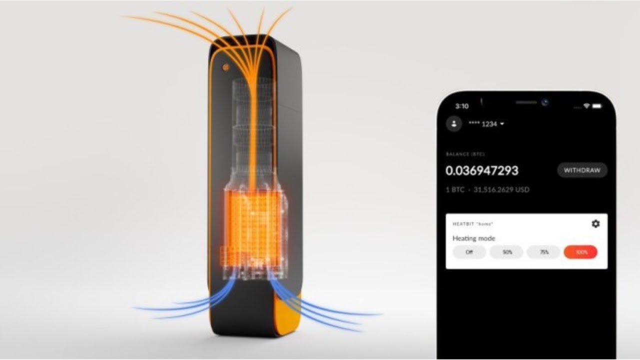 Heatbit - electric heater that earns you money | Indiegogo - YouTube