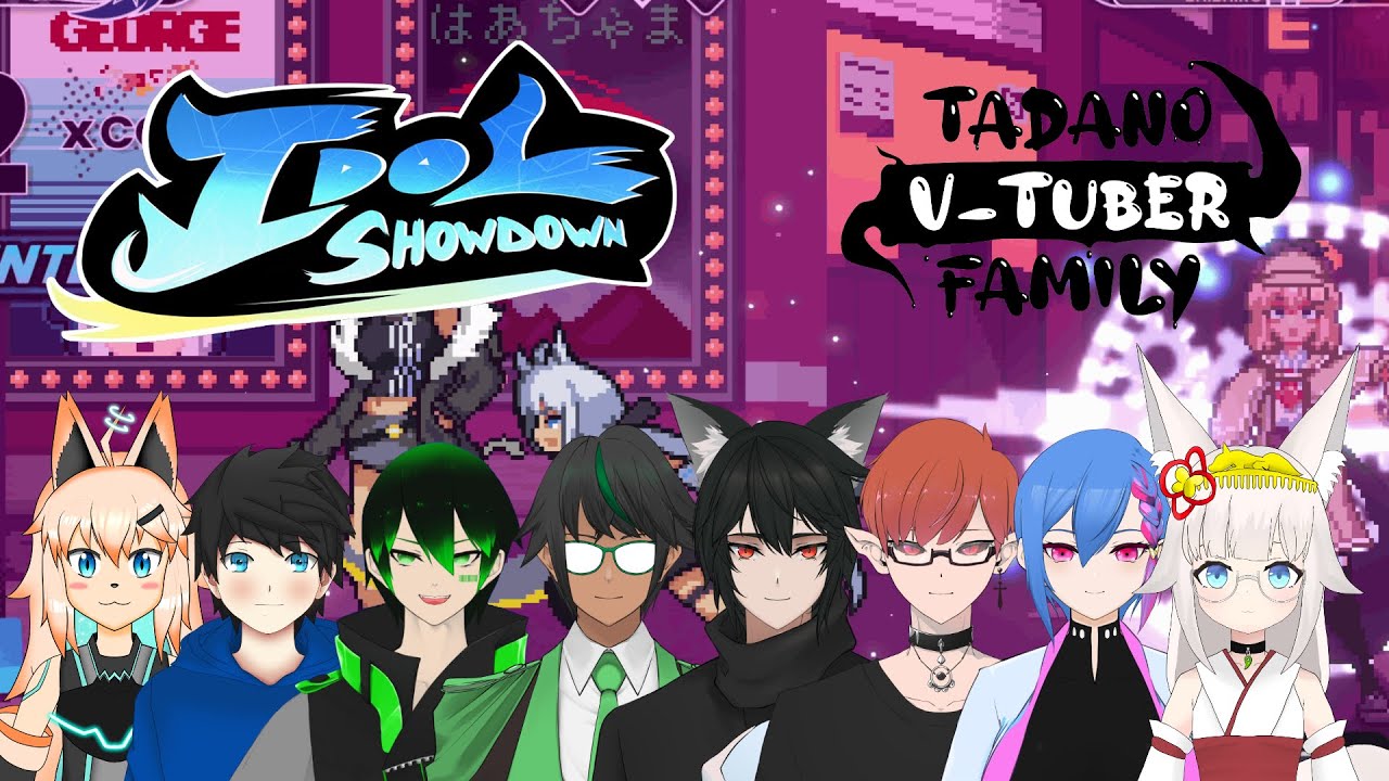 [Vtuber] (Idol Showdown) Friendly Idol match in Tadano Family (EN/MY ...
