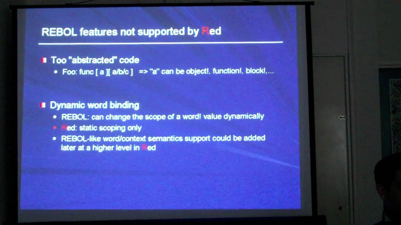DevCon 2011: Red programming language announcement part two- Nenad Rakocevic - YouTube