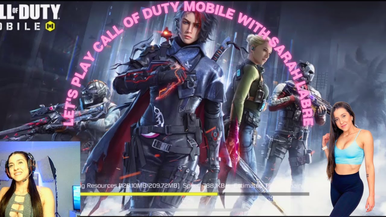 Let's play Call of Duty Mobile with Sarah Labre - Epic game - Easy kills #gamergirl #callofduty ...