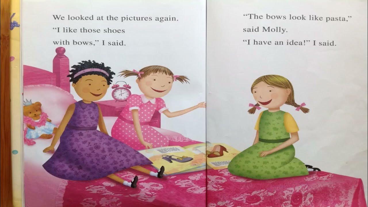 Pinkalicious, Fashion fun by Victoria Kann, read aloud story time - YouTube
