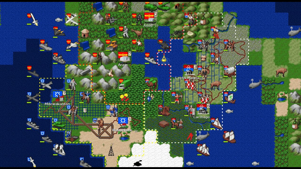 How to Play Freeciv: The First 50 Turns - YouTube