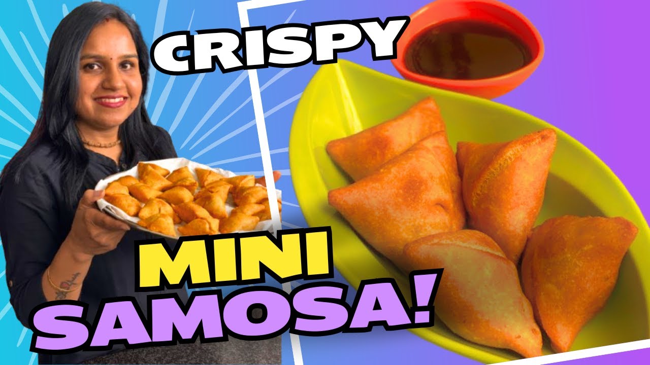 Crispy Moong Dal Mini Samosa | Perfect Holi Snack | No Onion Garlic ...