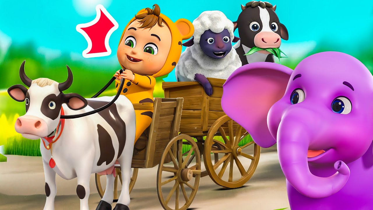 Old Macdonald Go To Farm Song | Wheels on the bus ( Animal Song ...