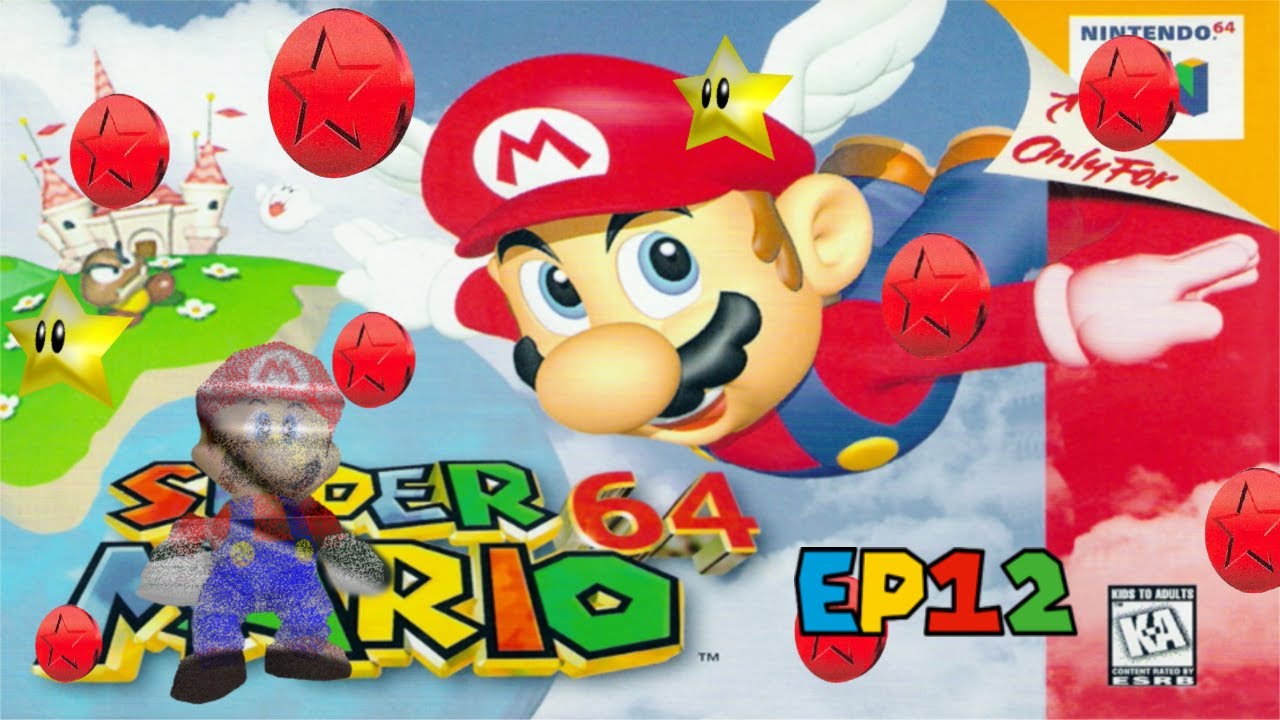 Lets Play Super Mario 64 (BLIND) Episode 12- Capping Off Our Stars ...