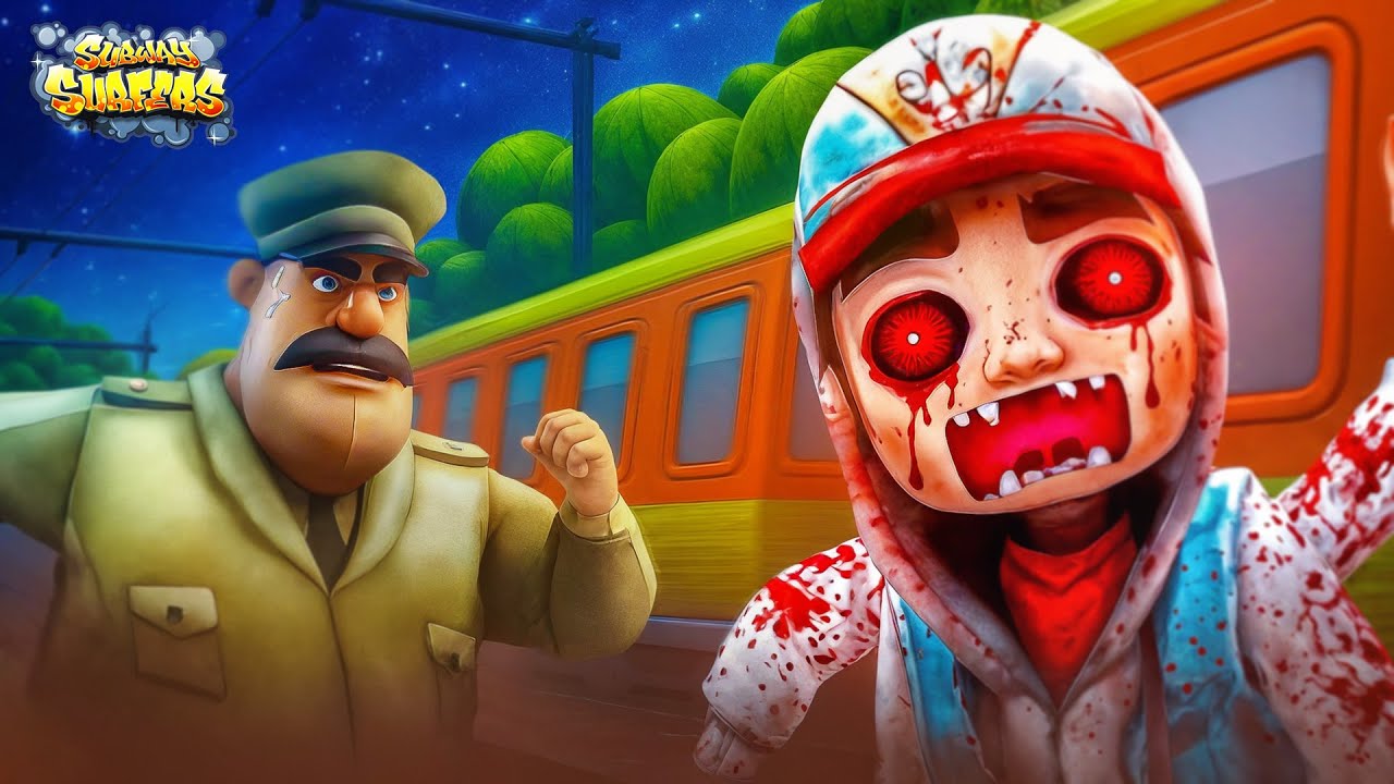 Playing The Horror Version Of SUBWAY SURFERS 😰😱 | Subway Surfers Horror ...