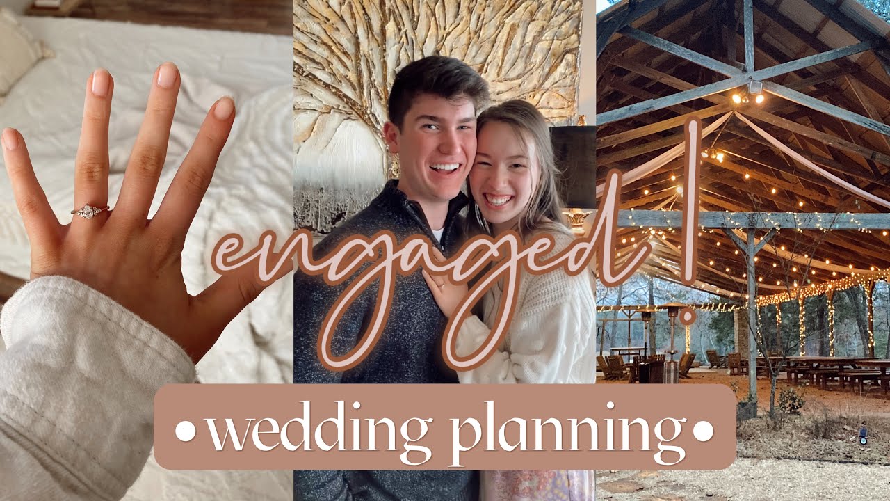 Engaged at 17! wedding planning • venues - YouTube