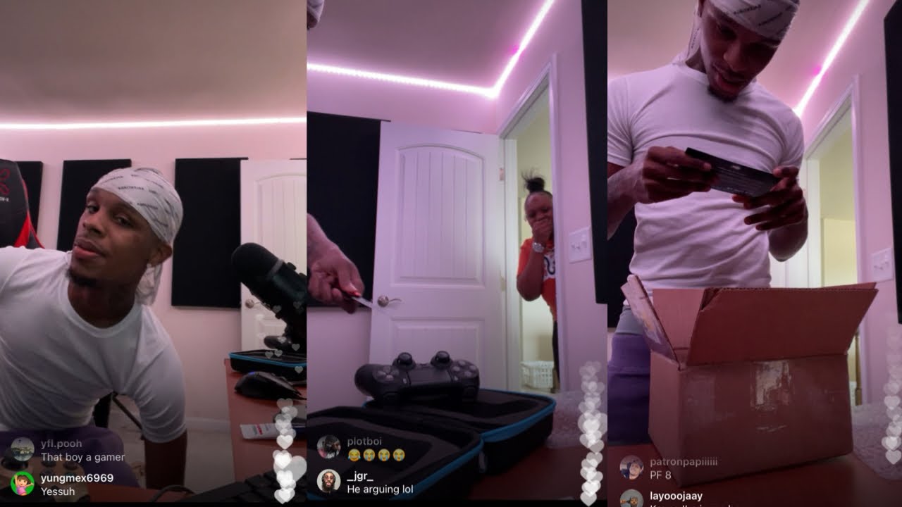 TOOSII FUNNY UNBOXING IG LIVE *must watch😂😂* - YouTube