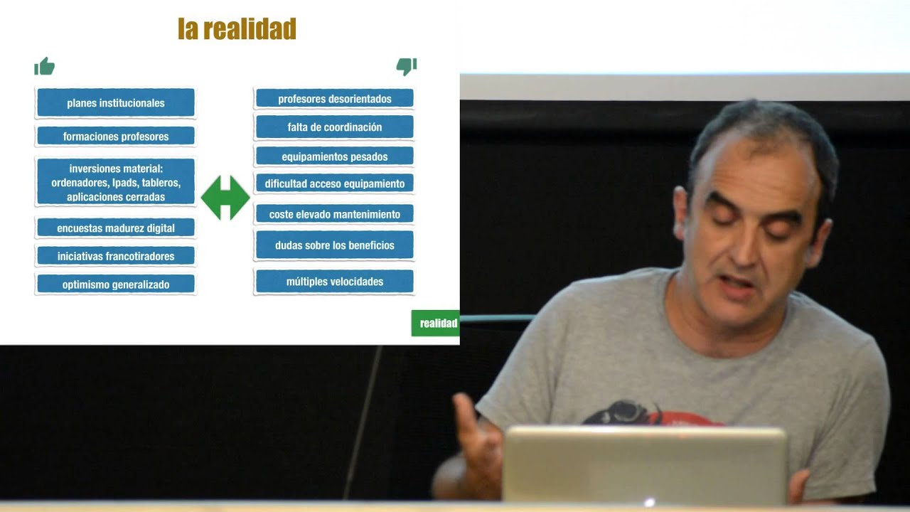 Jesús Garate en conferencia sobre el mediador digital en la Educación ...