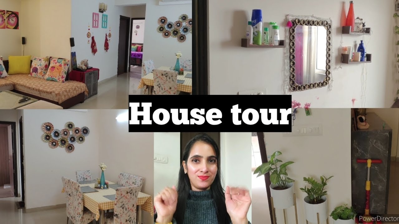 💁चलिए आज आप सब को अपना घर🏠 दिखाते है 🙋 Indian housewife simple🏠 house ...