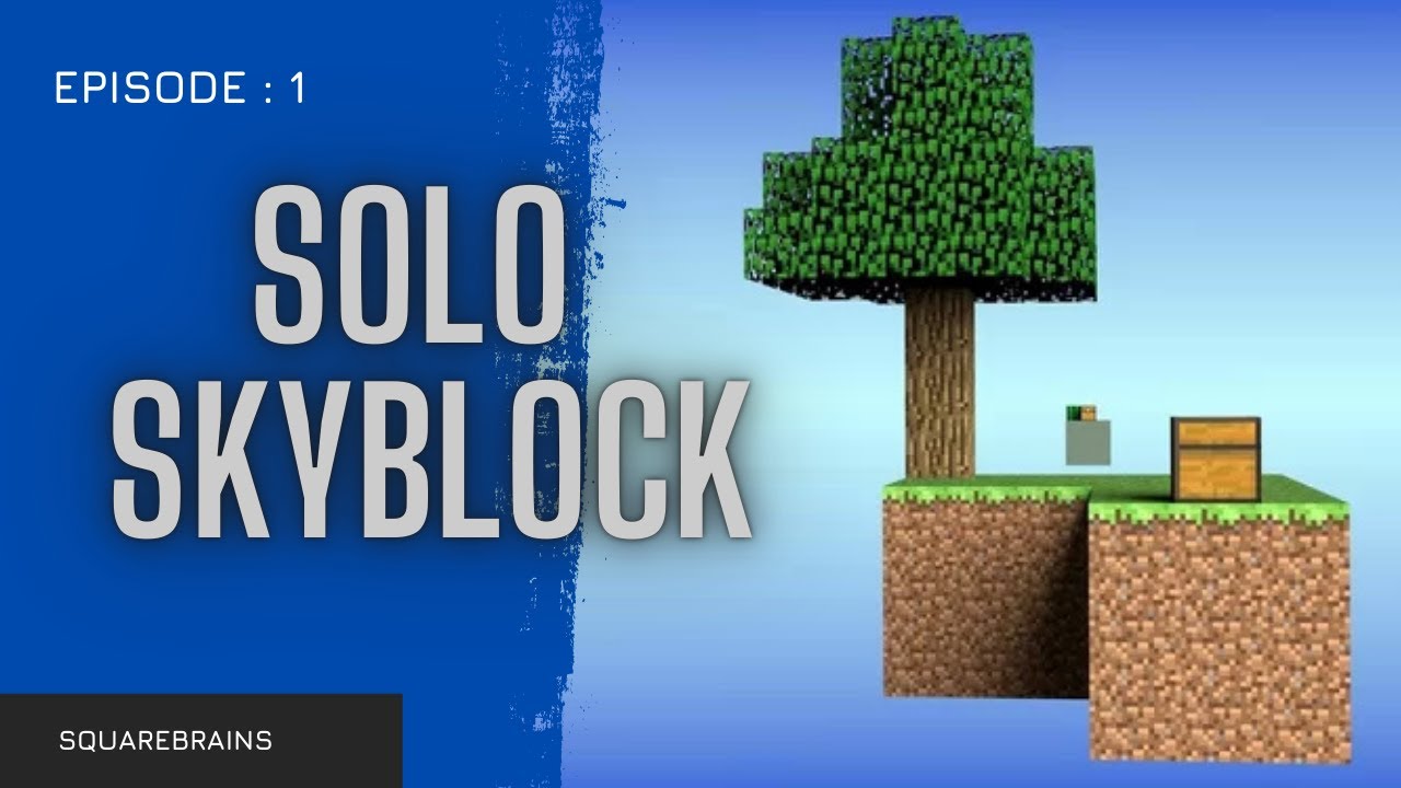SOLO SKYBLOCK! | Episode 1| - YouTube