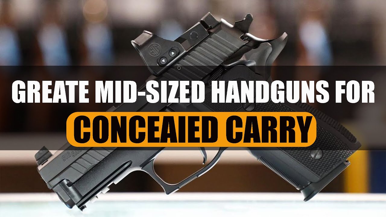 TOP 8 Great Mid-Sized Handguns for Concealed Carry and Self Defense ...