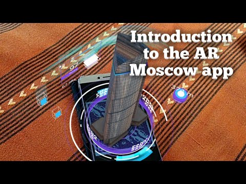AR Moscow app!! THE FUTURE