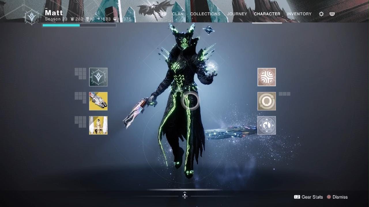 Complete Crota Raid Warlock Armor - YouTube