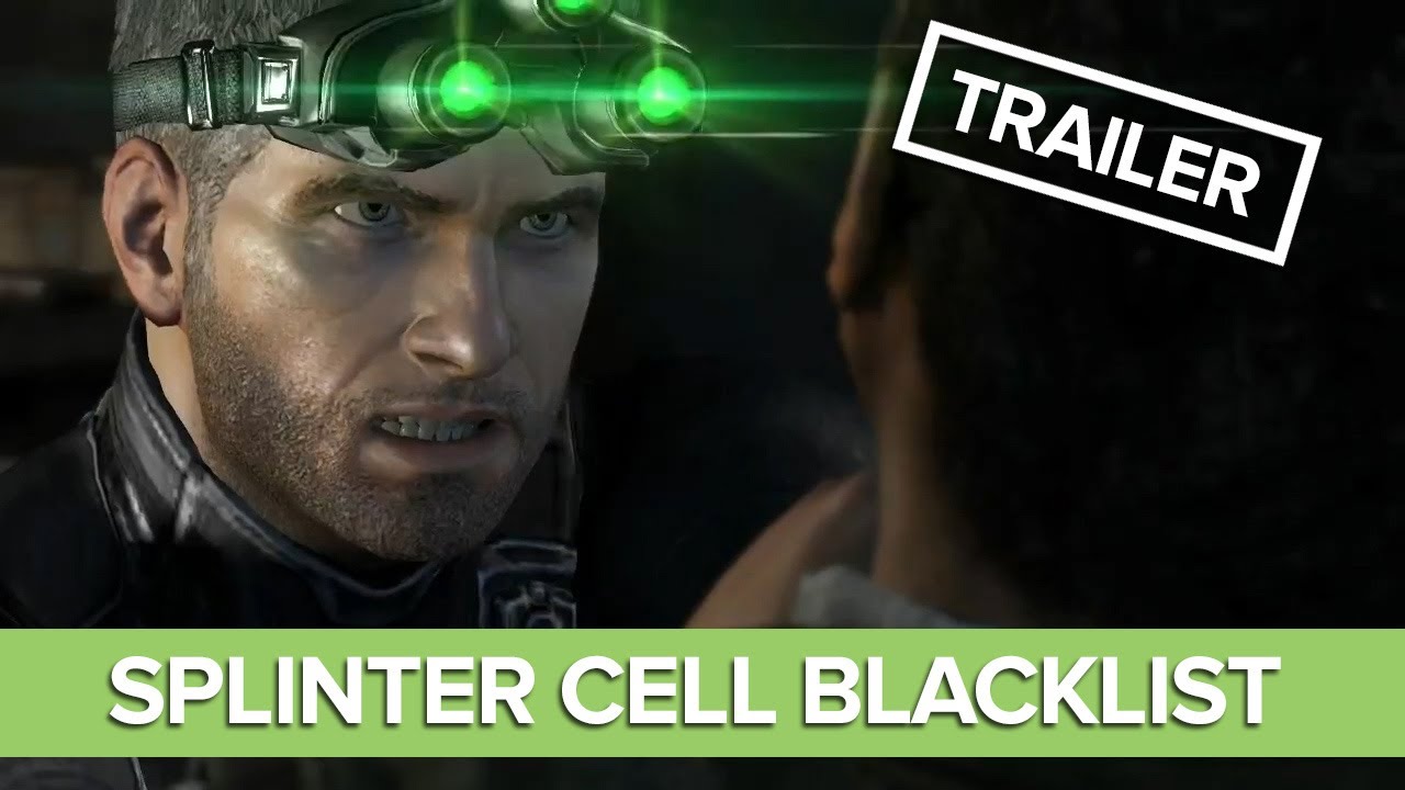 Splinter Cell Blacklist Gameplay Trailer - New Splinter Cell - YouTube