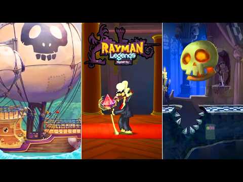 Rayman Legends - All Bosses (Journey DLC)