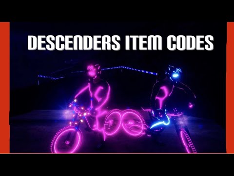 Descenders item codes *FREE* - YouTube