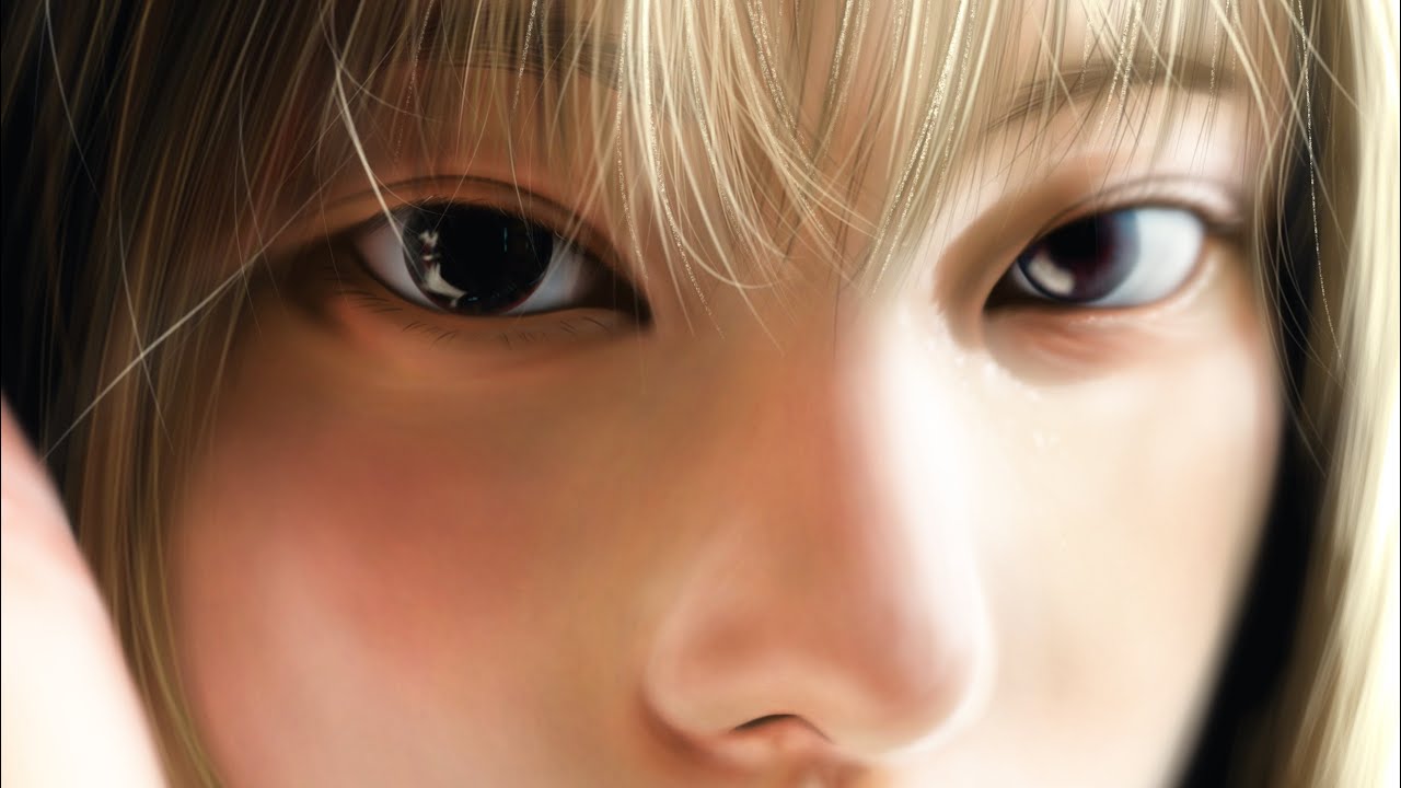 Timelapse Portrait Painting- HAERIN NEWJEANS - YouTube