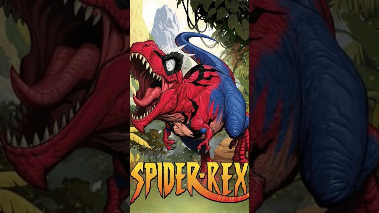 Spider-Rex el Spider-man Dinosaurio🦖 #spiderman #spiderverse #comics # ...