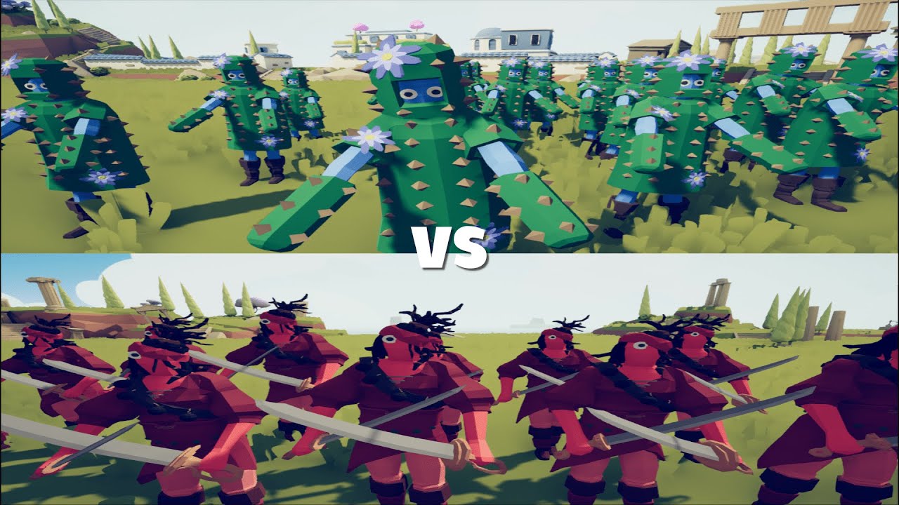 WILD WEST CACTUS vs PIRATE QUEEN&VOID MONARCH | TABS - Totally Accurate ...