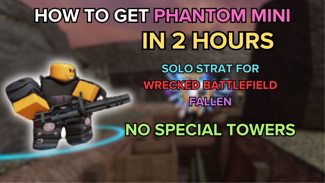 (TDS) (EASY, NST) HOW TO GET PHANTOM MINIGUNNER IN 2 HOURS - YouTube