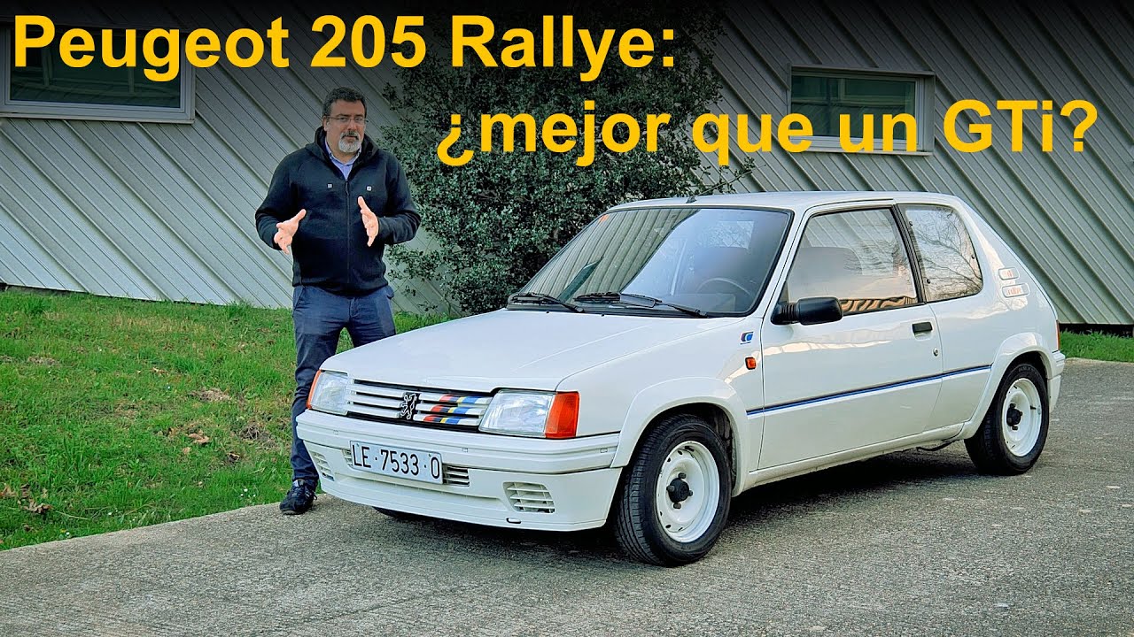 Video prueba Peugeot 205 Rallye - YouTube