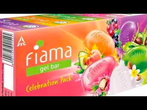 fiama gel bar #unboxing #amazon #perfume soap - YouTube