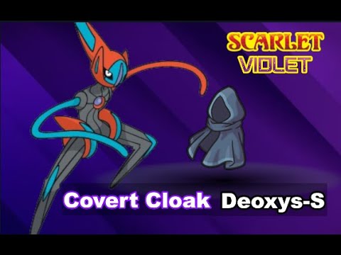 COVERT CLOAK DEOXYS-SPEED OFFENSE | Pokemon Scarlet & Violet - YouTube
