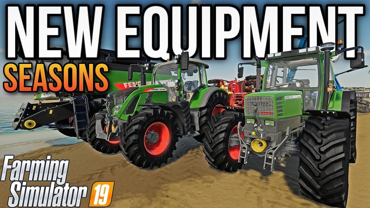 DAY ONE WITH SEASONS MOD! | Farming Simulator 19 (Seasons) - YouTube