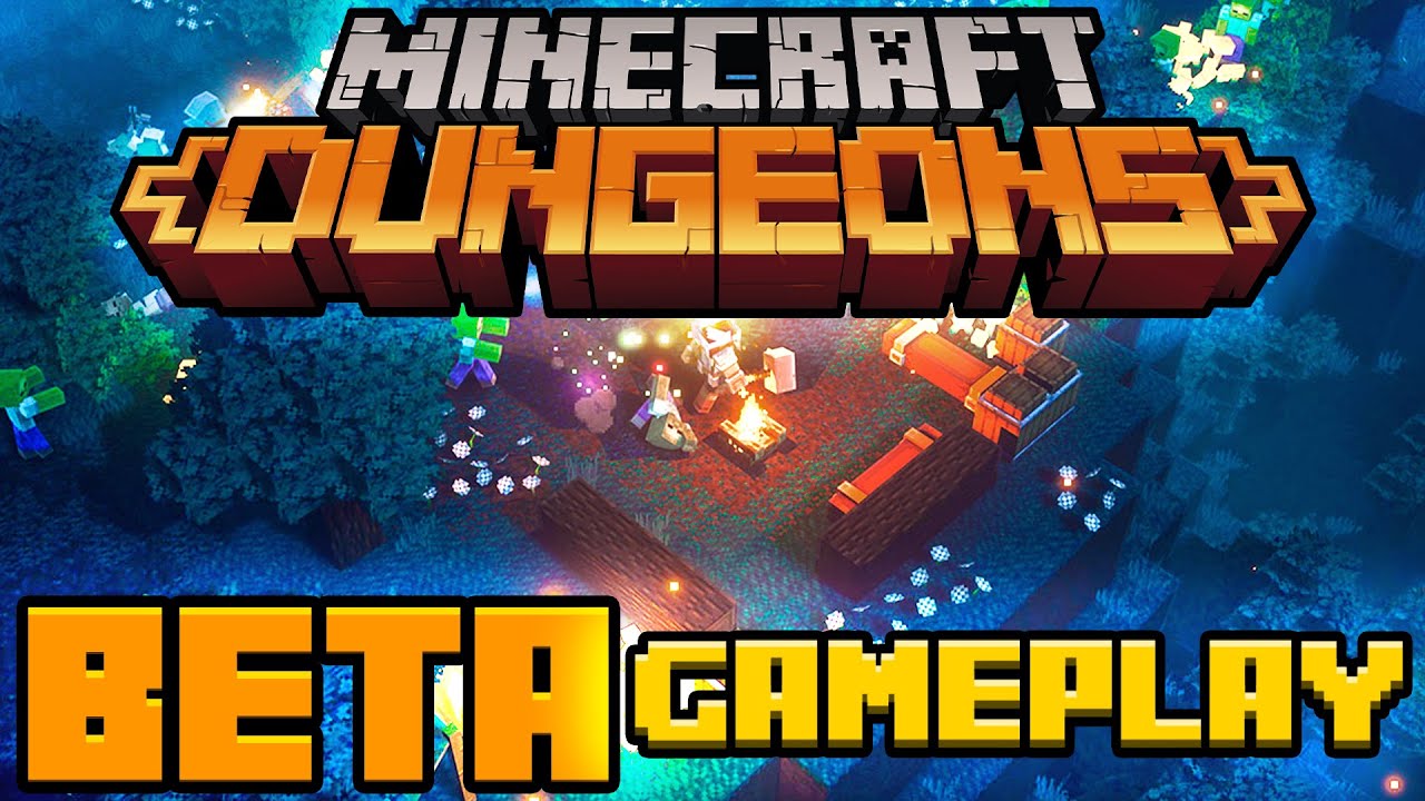 !Minecraft Dungeons Beta Gameplay! This game is AWESOME! - YouTube