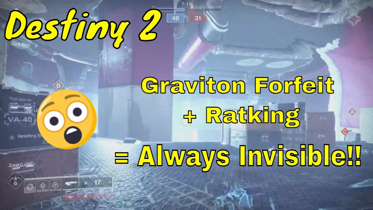 Invisible Hunter Build in Iron Banner #Destiny Gameplay - YouTube