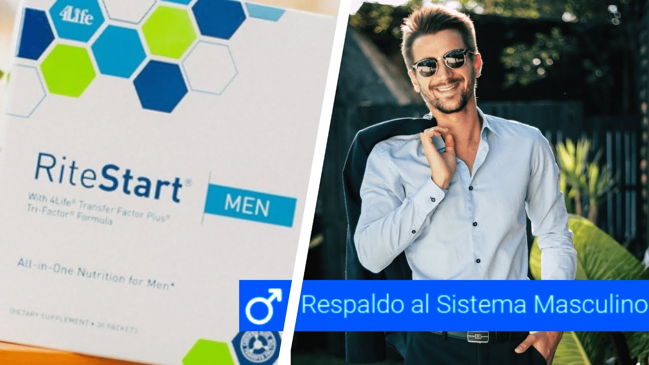 Para qué sirve 4Life RiteStart Men? | Cómo se toma? - YouTube