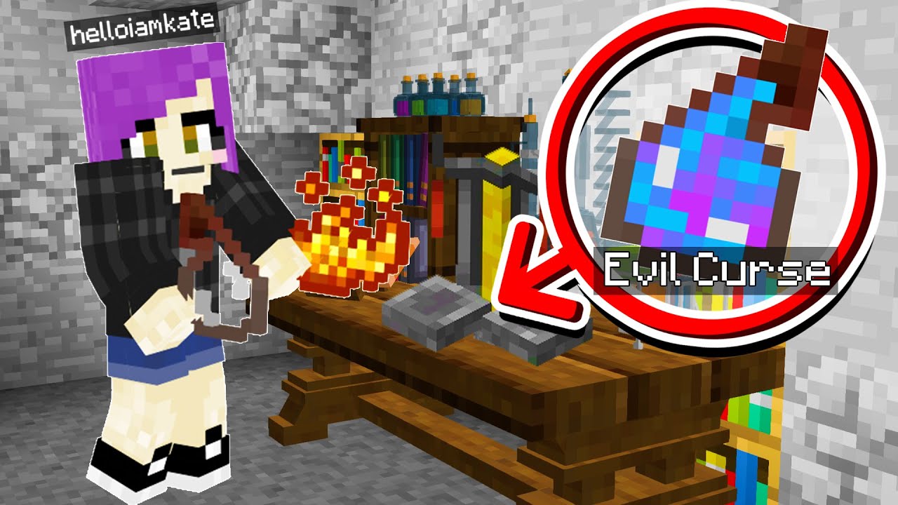 I CURSE CAMP MINECRAFT!? - YouTube
