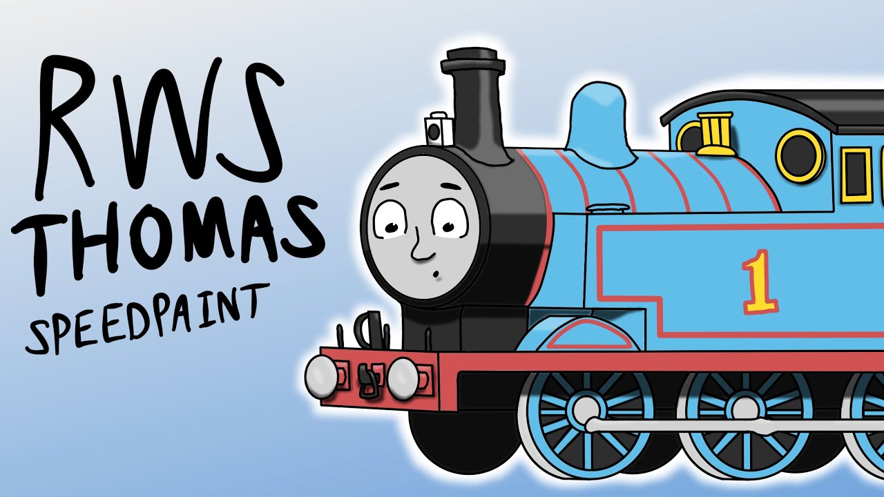 RWS Thomas the Tank Engine Speedpaint - YouTube