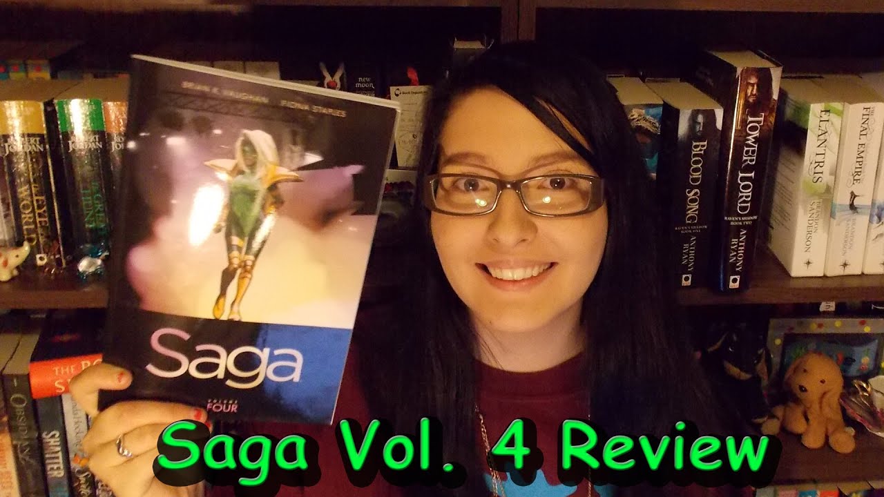 Saga Volume. 4 (review) by Brian K Vaughn - YouTube