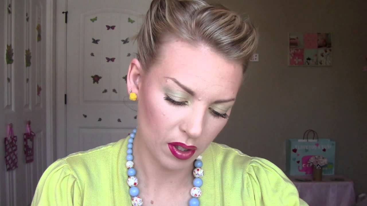 FOTD & OOTD: Pop of Color! 2/18/12 - YouTube