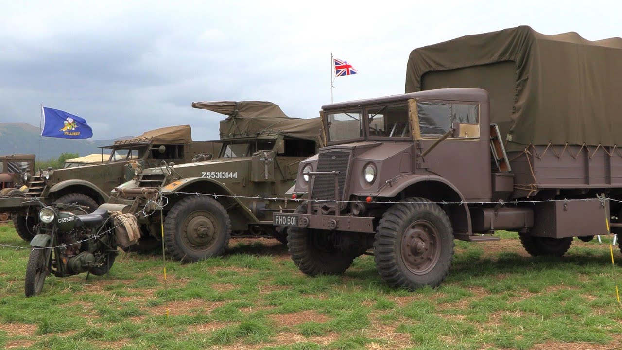 Welland Steam Rally 2024 (Military Vehicles) - YouTube
