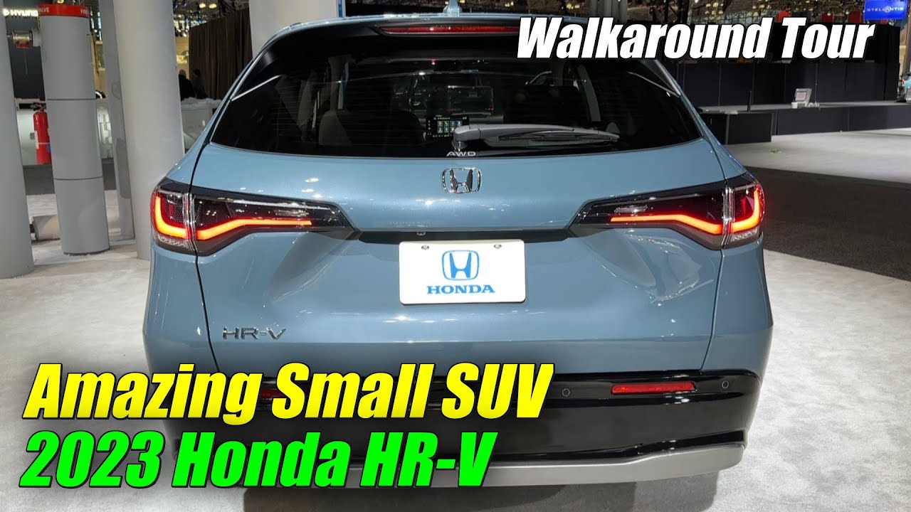 Great Small SUV ! 2023 Honda HRV EX-L - YouTube
