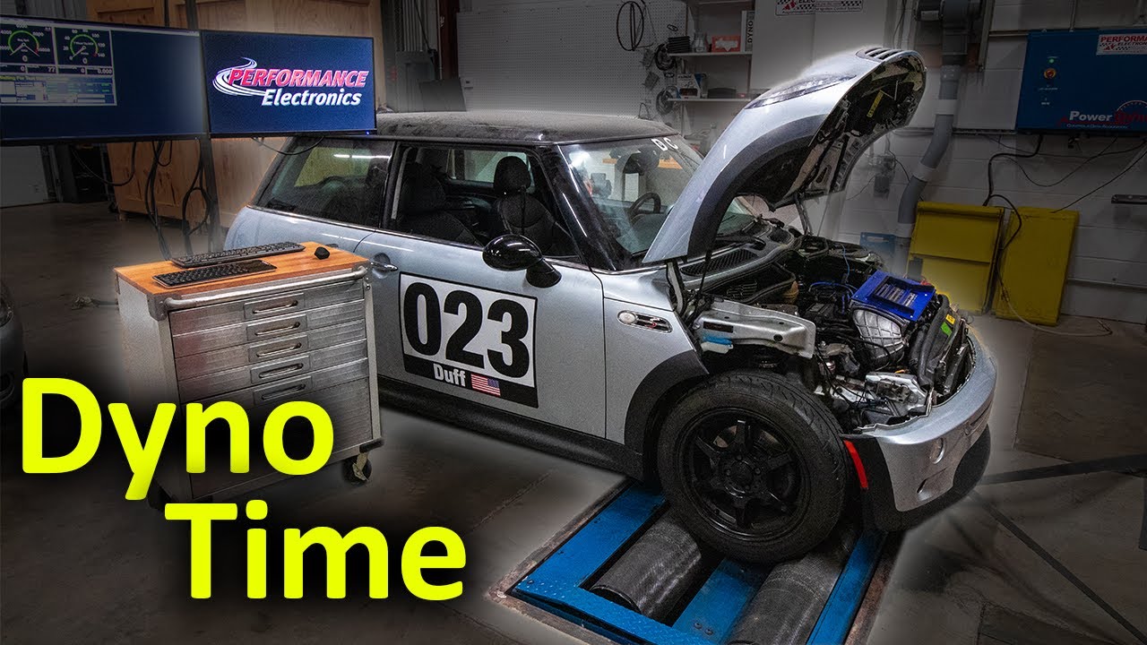 R53 Mini Build - Part 3 (Dyno & Dragy Results) - YouTube
