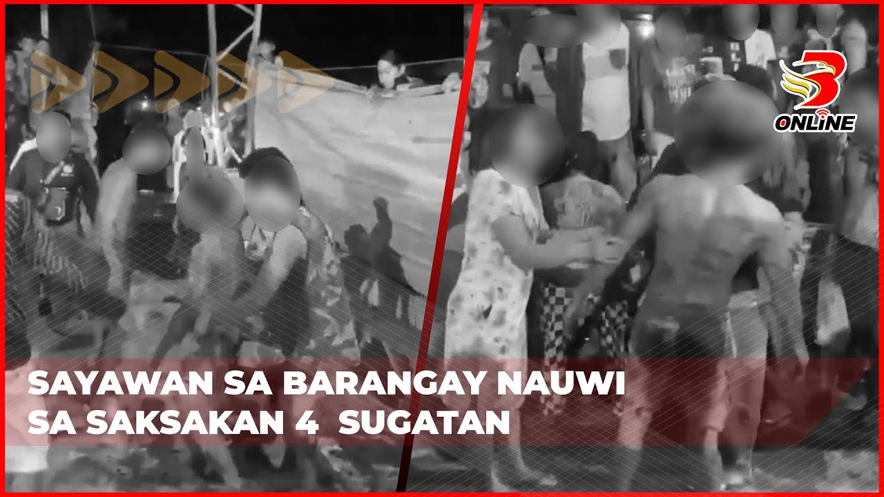 Sayawan sa barangay nauwi sa saksakan 4 sugatan - YouTube