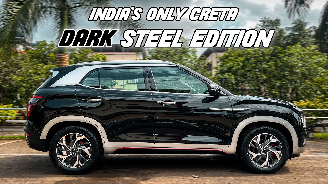 INDIA'S FIRST CRETA DARK STEEL EDITION || CRETA E MODIFIED || 📞 ...