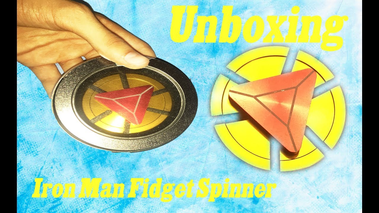 UnBoxing | Iron Man Fidget Spinner | $10 - YouTube