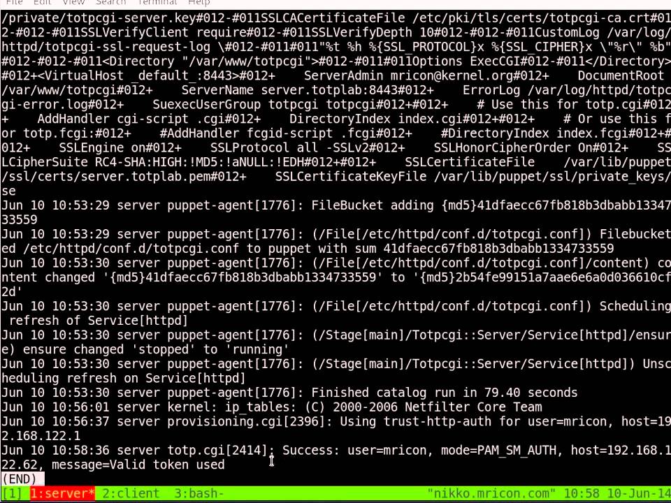 Montreal Python Totpcgi Lab redux - YouTube