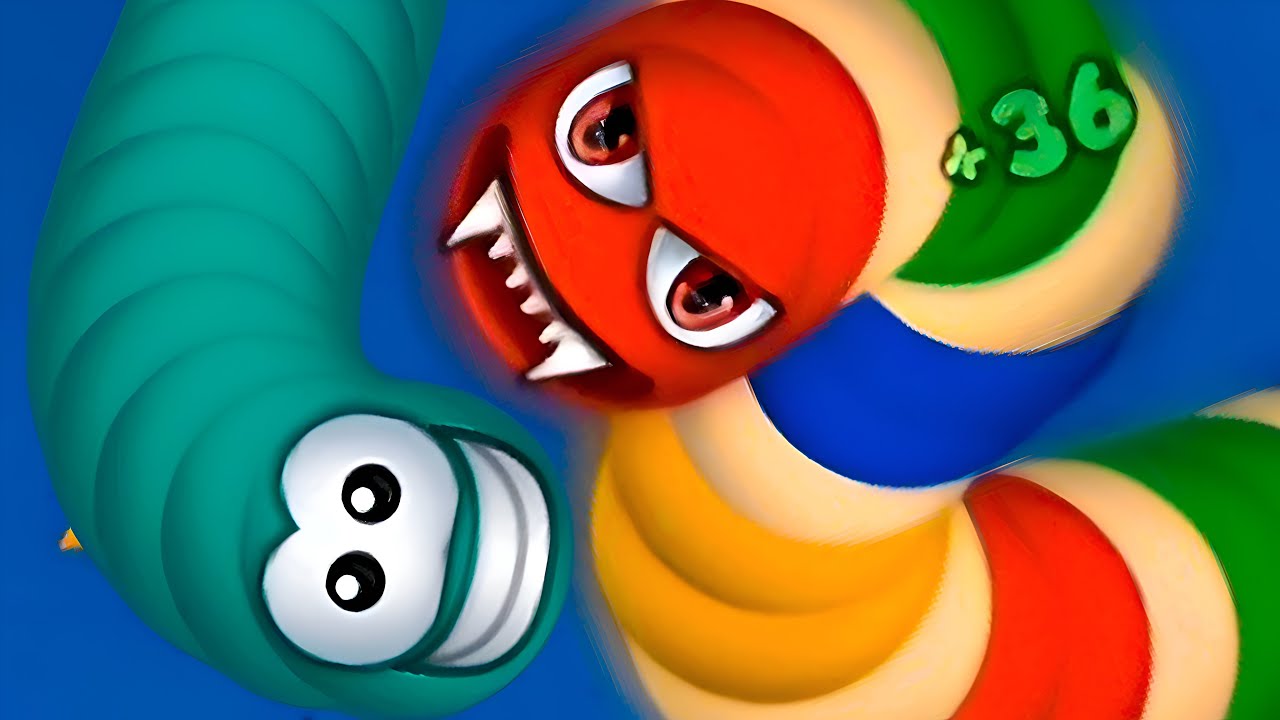 WORMS ZONE epic Gameplay Top1 | video #219 | slitherio wormate biggest ...