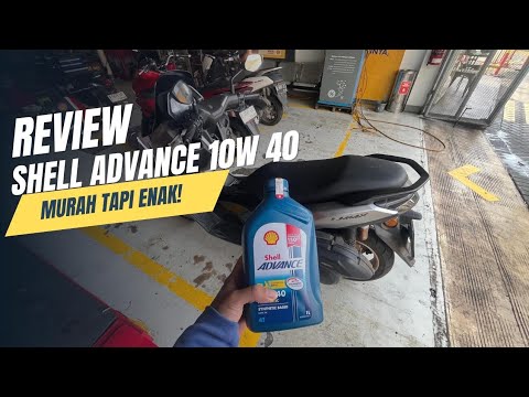 GANTI OLI NMAX TURBO PAKE SHELL ADVANCE 10W 40 - YouTube