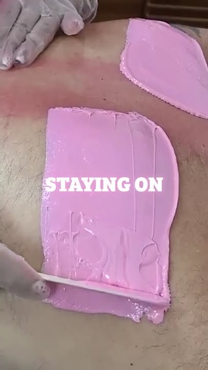 Back Waxing for Beginners with Hard Wax | Rebel Wax - YouTube