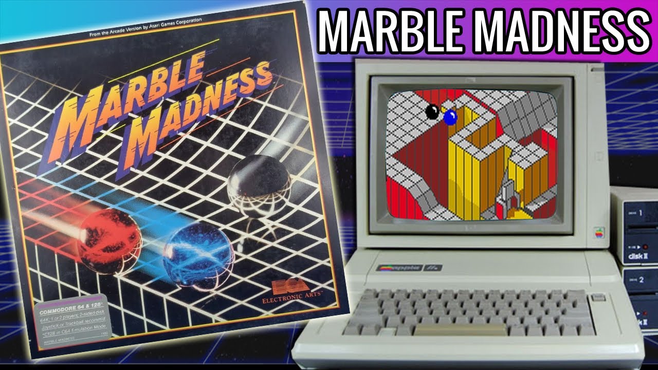 Marble Madness by Atari [1984] | Sprite Castle Plays - YouTube